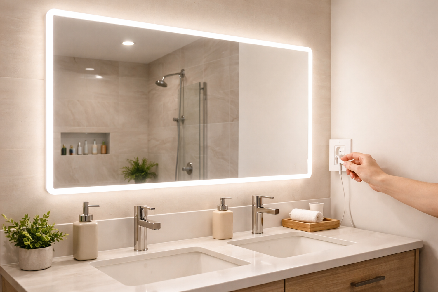 Do You Have to Plug in LED Mirrors? Essential Guide – LED Mirror World UK