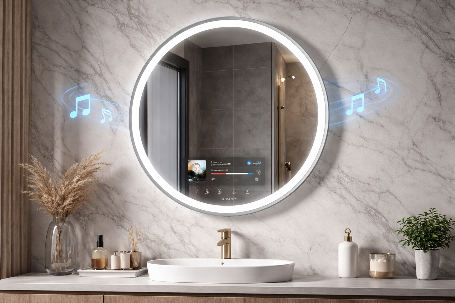 What is a Bluetooth Mirror – The Secret to Smarter Living – LED Mirror ...